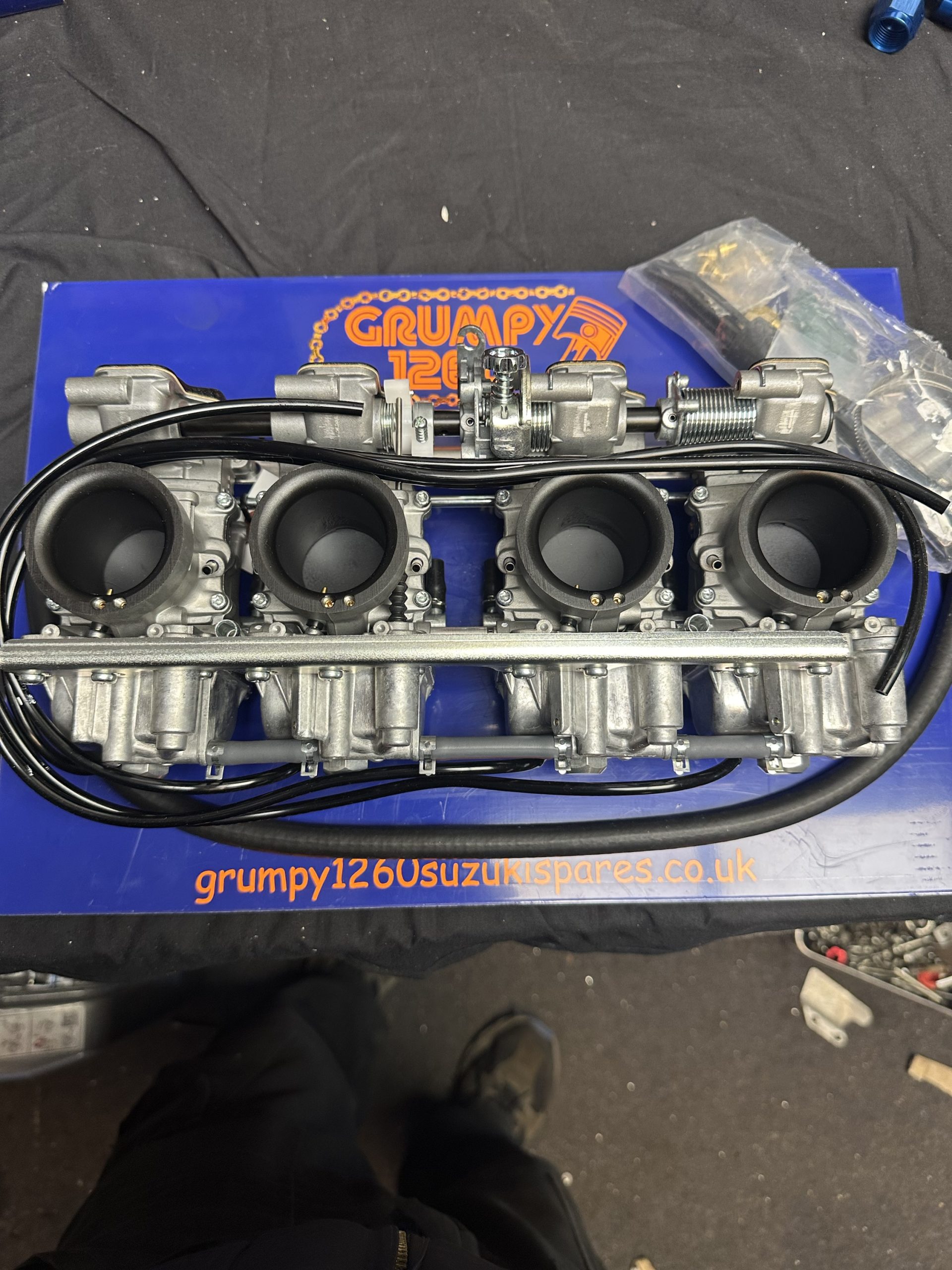 Mikuni rs 36 mm flatslide carbs - Grumpy 1260 Suzuki Spares