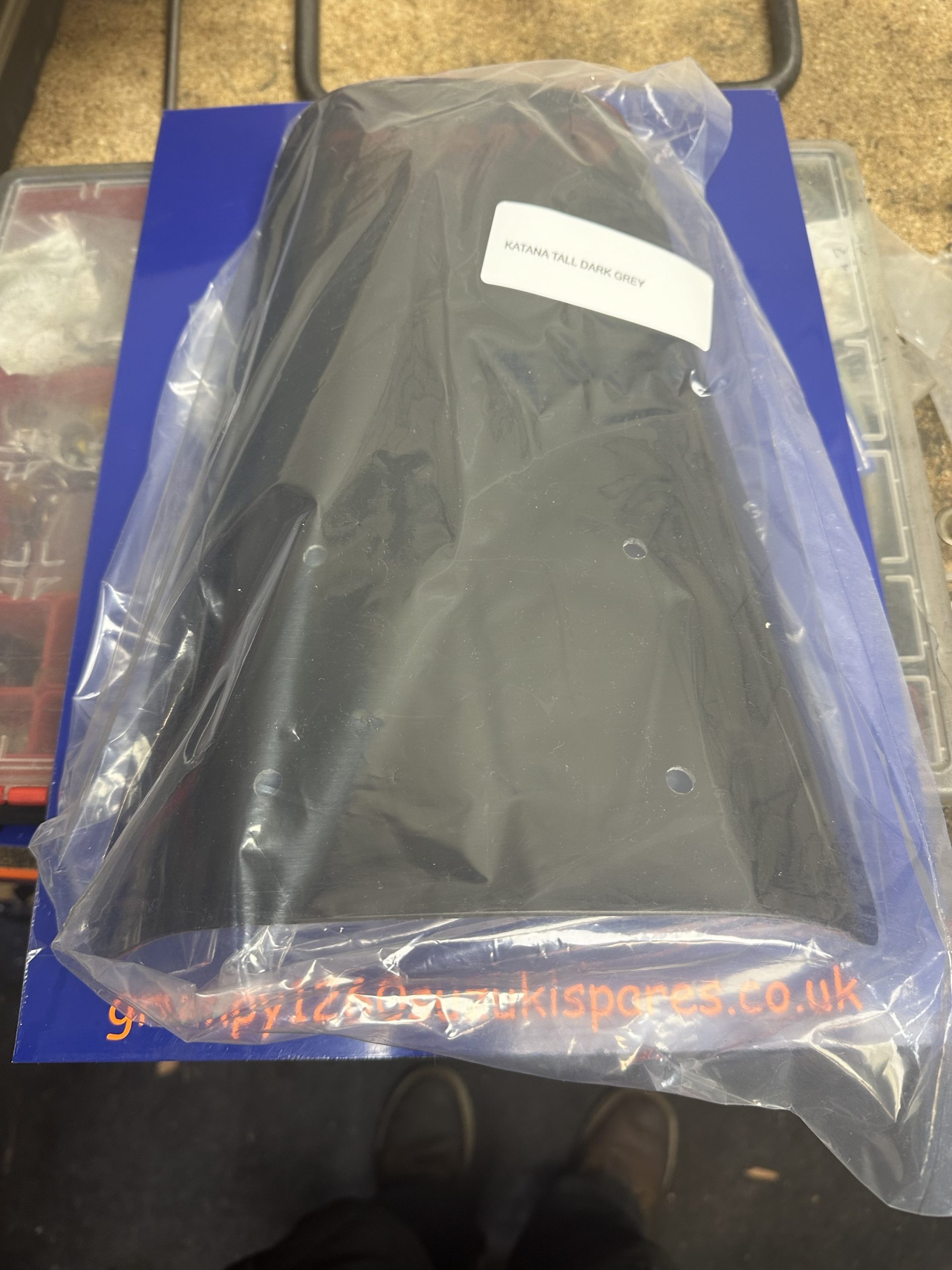 Katana screen +4” dark tint - Grumpy 1260 Suzuki Spares